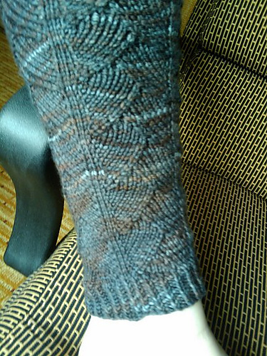 Ravelry: Dragonskin Legwarmers pattern by Becky Sumner