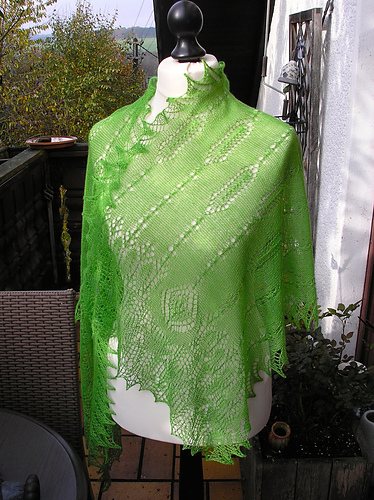 Ravelry: The Witches of Lake Enara rectangular shawl pattern by ...