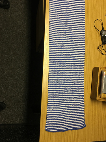 Ravelry: Masonic Illusion Scarf pattern by James Fearnley