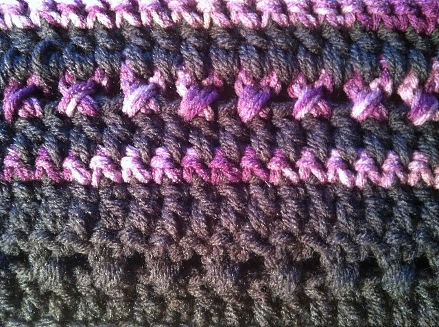 Ravelry: Cross Over Blanket pattern by Jennifer Bierman