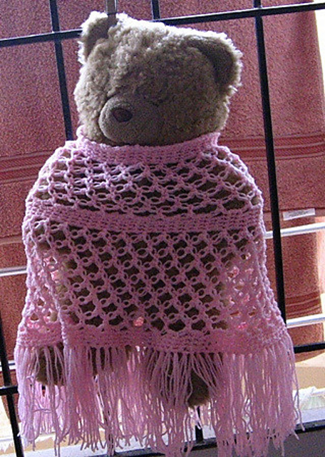 Ravelry: Little Girl's Poncho pattern by Mrs. Fife