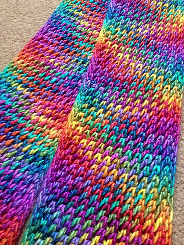 Ravelry: Spectacular Single Skein Scarf pattern by Jo Haward