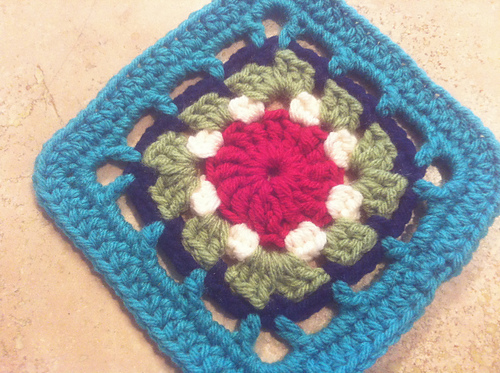 Ravelry: Window Pane Square 6" pattern by Nina Leon