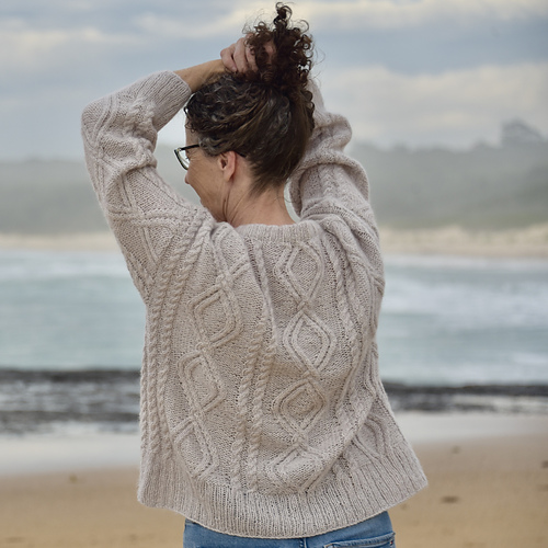 Ravelry: Coast Cable Sweater pattern by Mrs Rose Designs