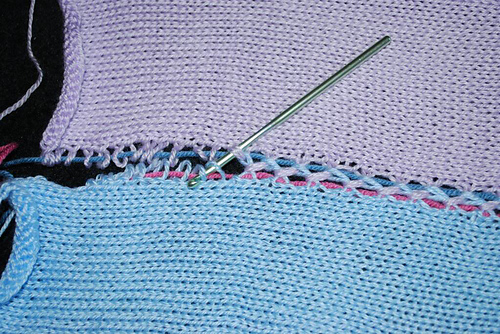 Ravelry: Baby Blanket with Bond Knitting Machine pattern by Jaci Zahringer