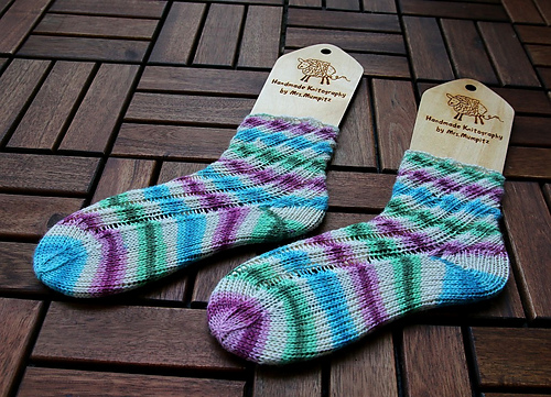 Ravelry: Round and Round Socks pattern by Doreen Blask
