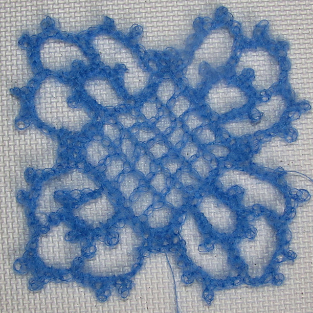 Ravelry: Chart for Venetian Squares pattern by Sarah Margaret Crittenden