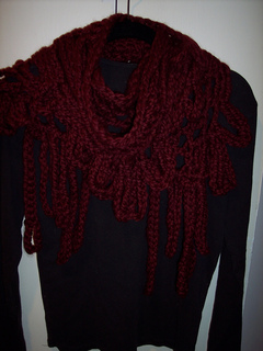 Ravelry: MsRCooper's Big Red Beseme Scarf