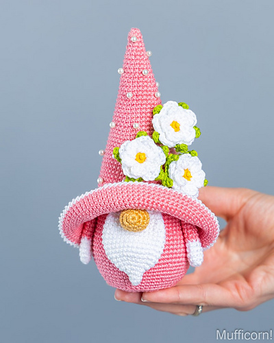Ravelry: Pink Strawberry gnome pattern by Olga Chemerys