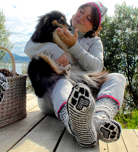 Ravelry: Sheltie socks pattern by Jorid Linvik