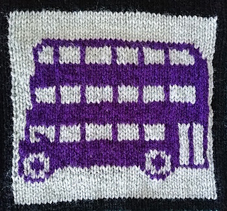 Ravelry: Knight bus blanket square pattern by MuisKnitting