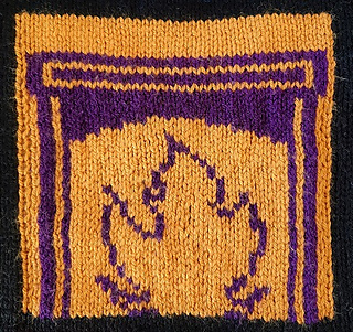 Ravelry: Fireplace blanket square pattern by MuisKnitting