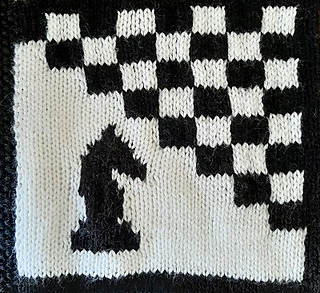 Ravelry: Game of chess blanket square pattern by MuisKnitting