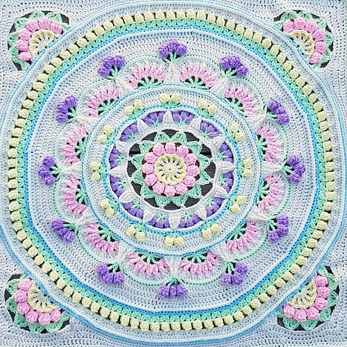 Ravelry: Carnival Of Flowers CAL pattern by Buttonnose Crochet
