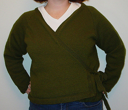 Ravelry: Crossover Wrap Cardigan pattern by Sirdar