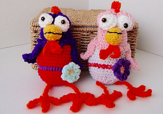 Ravelry: Jumpy the Chicken pattern by Sharon Walker