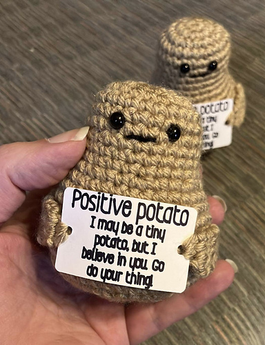 Ravelry: Positive Potato pattern by Carey Fiorello