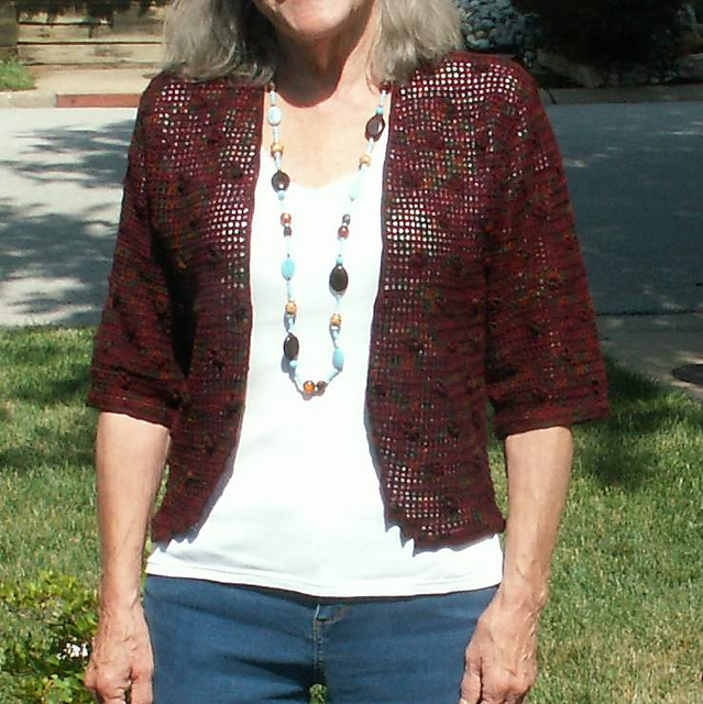 Ravelry: Flowered Bed-Jacket pattern by Australian Women's Weekly