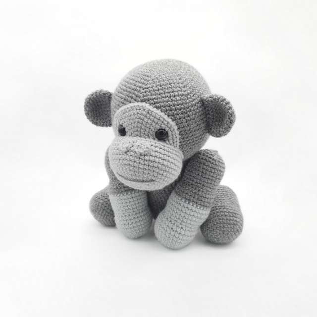 Ravelry: Amigurumi Gorilla pattern by My Amigurumi Farm