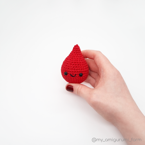 Ravelry: Blood Drop pattern by My Amigurumi Farm