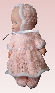 Ravelry: Sophie - outfit for 6" (15cm) baby doll pattern by Angela Parker