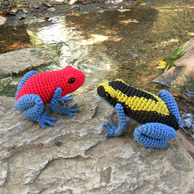 Ravelry: Realistic Dart Frog pattern by Paula González Mayo