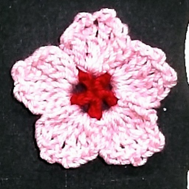 Ravelry: Cherry Blossom Crochet Flower 2 pattern by MyTrailingHobbies