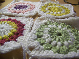 Ravelry: Myconid's Sunburst Squares