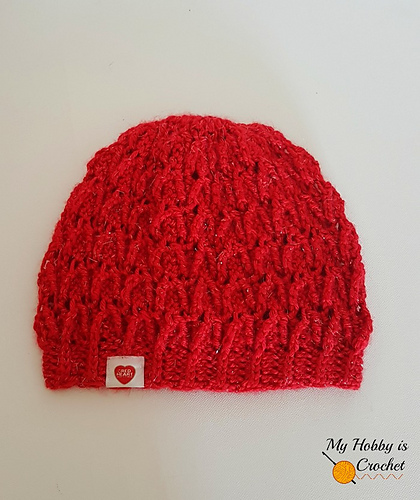 Ravelry: Sparkle Ruby Hat pattern by Kinga Erdem