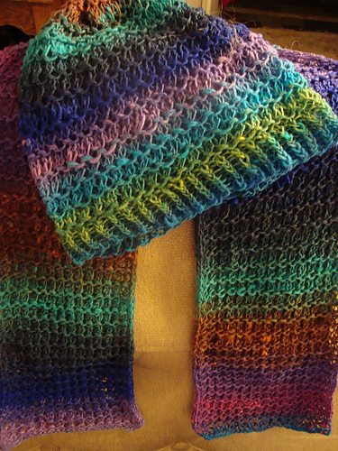 Ravelry: Decidedly Delicate Hat & Scarf pattern by Stormy Tetreault