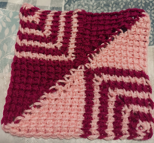 Ravelry: Tunisian Sampler Blanket CAL (25 squares) pattern by Arunima Goel