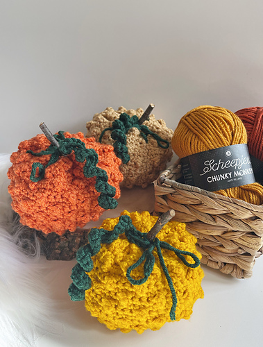 Ravelry: Bumpy Pumpkin pattern by K.A.M.E. Crochet