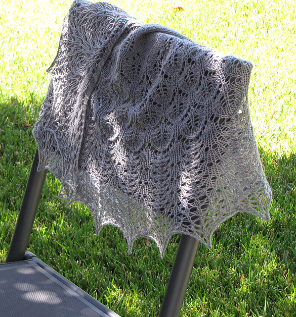 Ravelry: Sandcastle Shawl pattern by Bonni Raine