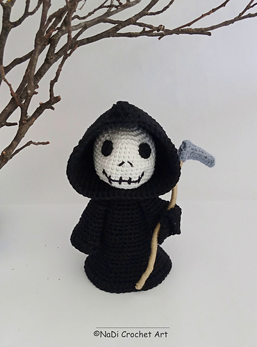 Ravelry: Grim Reaper Halloween Monster pattern by Nadi Steiner