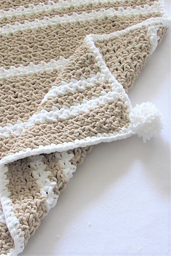 Ravelry: Cookies and Cream Blanket pattern by CrochetDreamz