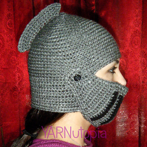 Ravelry: Knight Hat pattern by Nadia Fuad