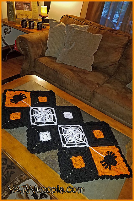Ravelry: Halloween Table Runner pattern by Nadia Fuad