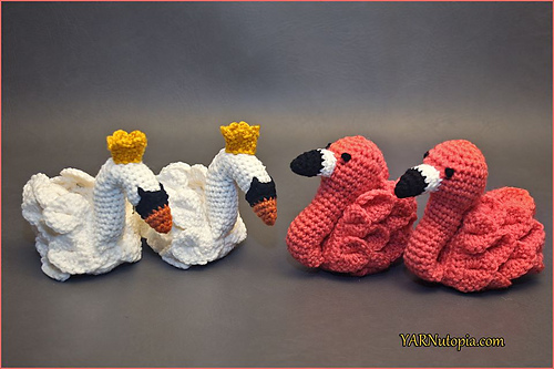 Ravelry: Flamingo Feet Baby Booties pattern by Nadia Fuad