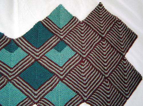 Ravelry: Mitered Squares Blanket pattern by Patons