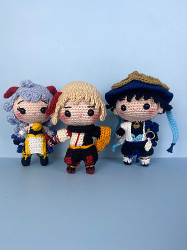 Ravelry: Kazuha (Genshin impact) pattern by Ervinna Lee