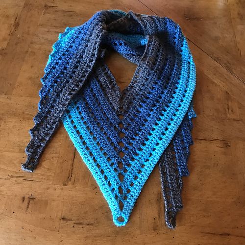 Ravelry: Bandana Scarf pattern by Salena Baca