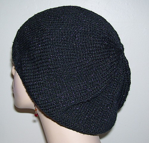 Ravelry: Glitterspun Slouch pattern by Anne Sahakian