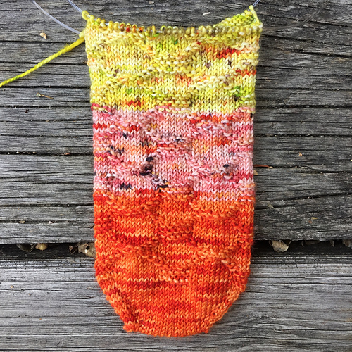 Ravelry: Molecular Orbitals Socks pattern by Adriana nanoadri