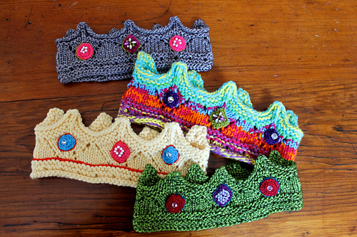Ravelry: Elegant Knit Crown pattern by Kathryn Andrews