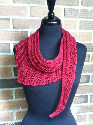 Ravelry: Gallatin Scarf pattern by Kris Basta - Kriskrafter, LLC