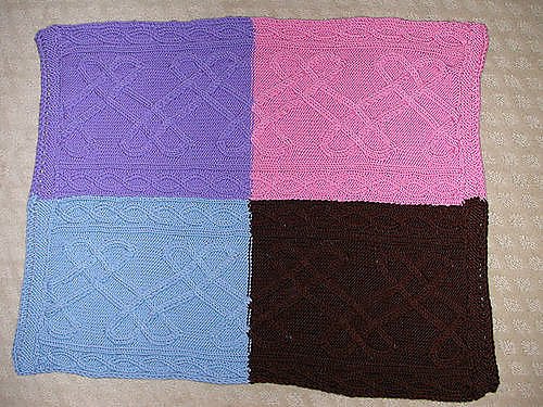 Ravelry: Celtic Knot Afghan pattern by Nicky Epstein