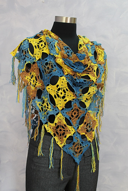 Ravelry: NataLi09's shawl "Patchwork"