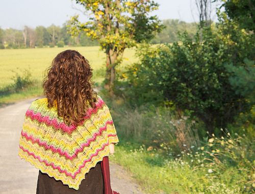 Ravelry: Meander Shawl pattern by Natalie Servant