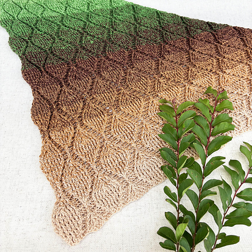 Ravelry: Forest Morning Shawl pattern by Natalie Lviv