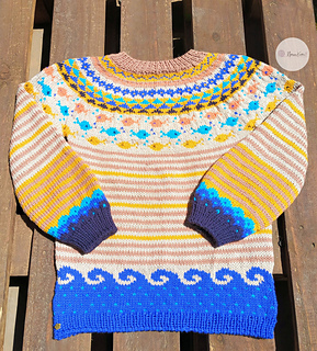 Ravelry: Sweater Océano pattern by Natacha Espinoza